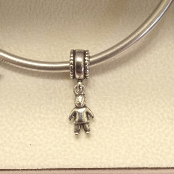 Pandora | Jewelry | Pandora My Little Boy Drop Charm | Poshmark